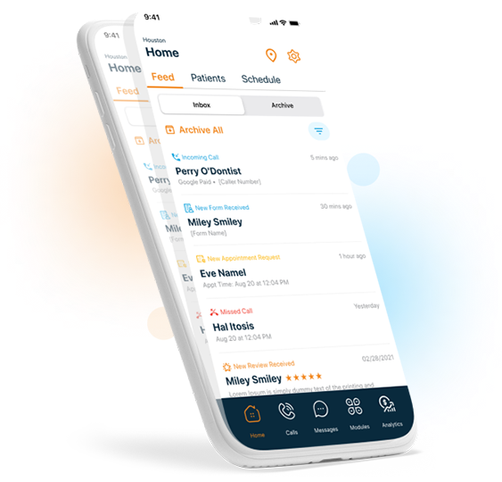 Dental Practice Management Mobile App
