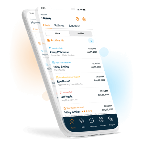 Dental Practice Management Mobile App
