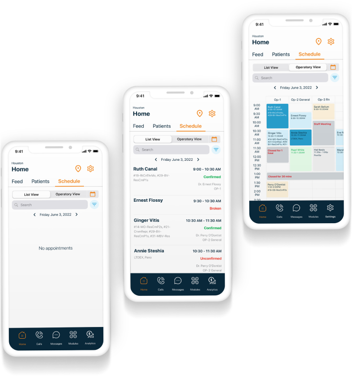 Dental Practice Management Mobile App